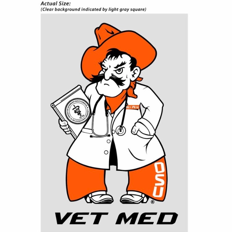 IMECCS Dr. Pete Car Decal | Oklahoma State SAVMA